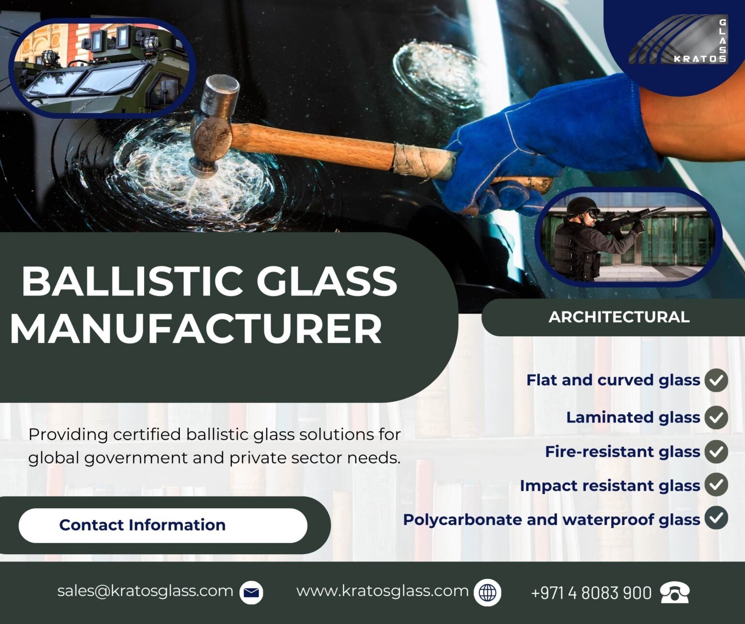 Kratos Glass: Leading the Way in Bullet Resistant Glass Solutions ...
