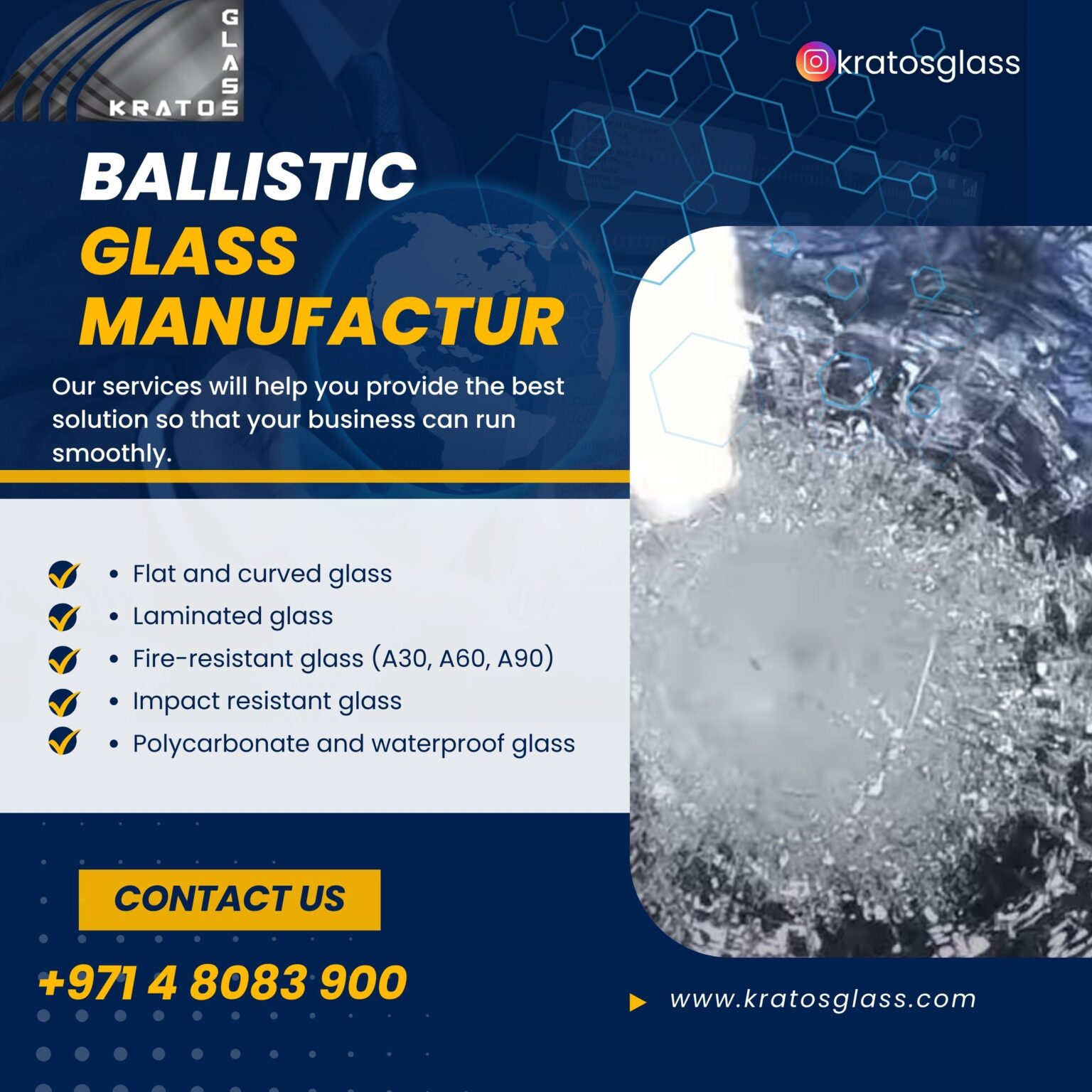 Kratos Glass: Pioneering Ballistic & Laminated Glass Solutions for ...